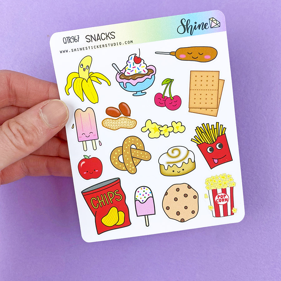 Kawaii Food - Farm Fresh - Snacks - Sweets - Decorative Stickers ...