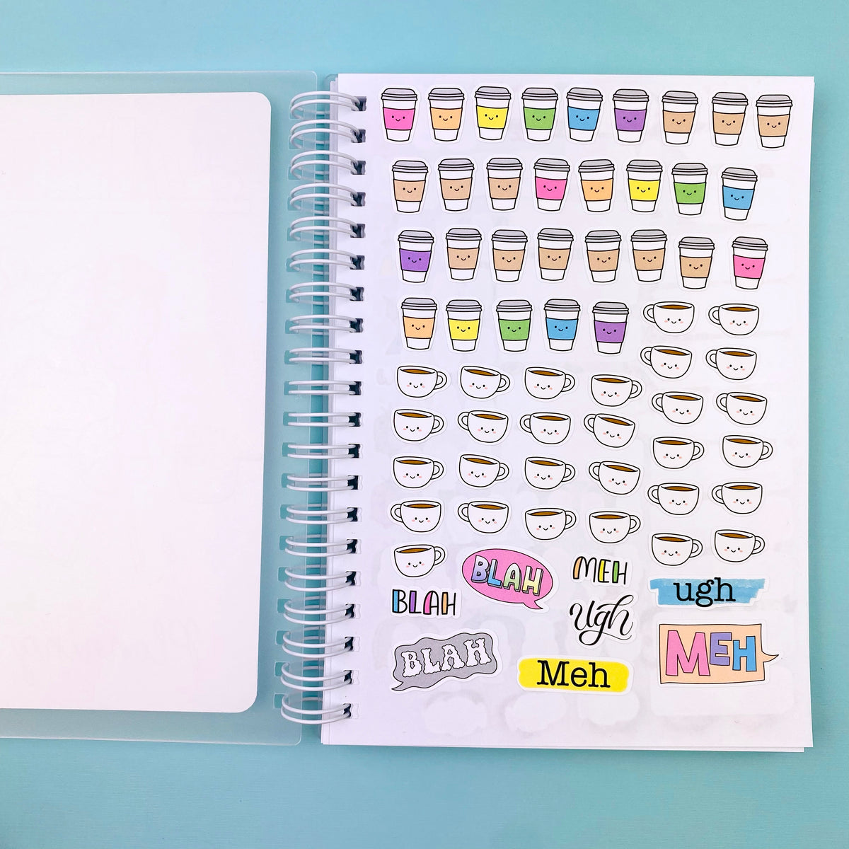 Luna Planning Time Reusable Sticker Book – Shine Sticker Studio