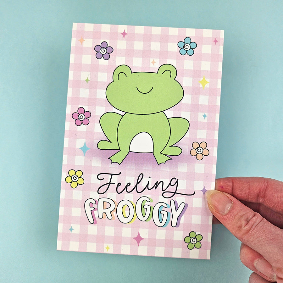 Feeling Froggy Journal Card Planner Dashboard - February Subscription ...