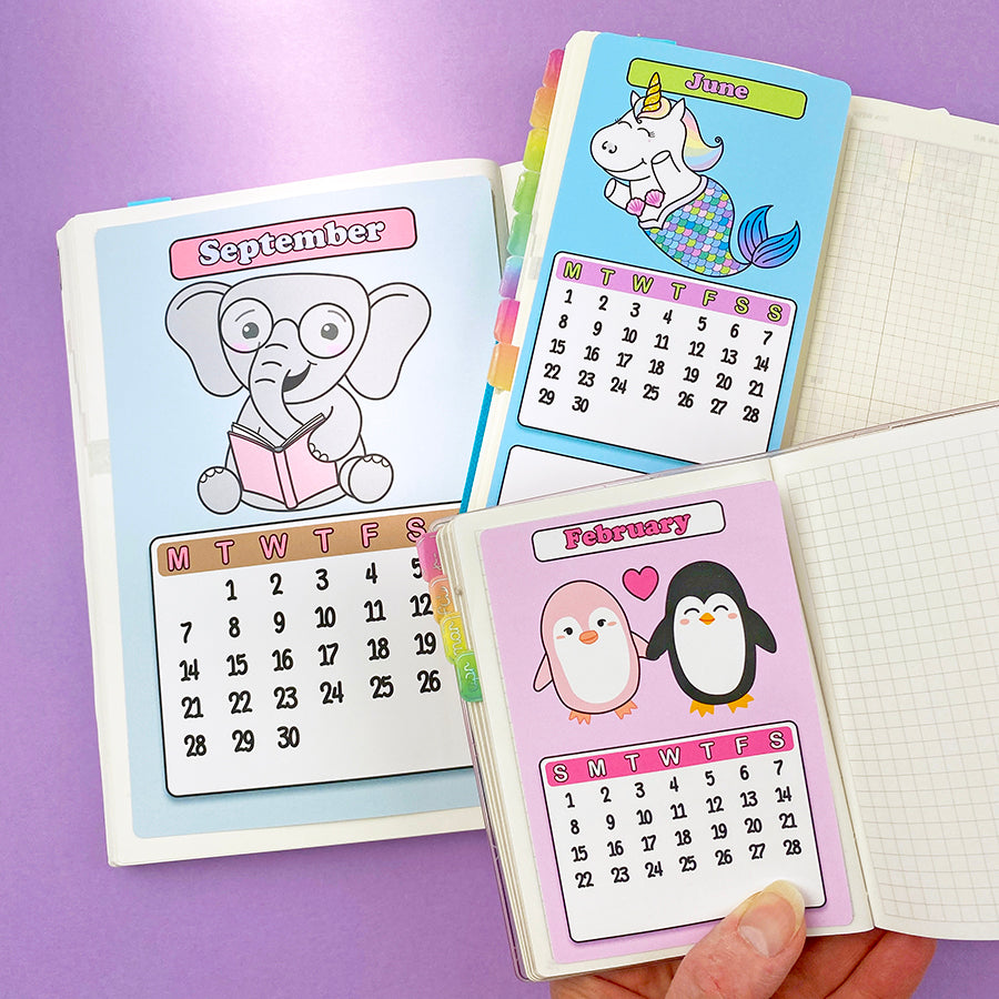 2026 May Calendar Jumbo Sticker - Monday Start – Shine Sticker Studio