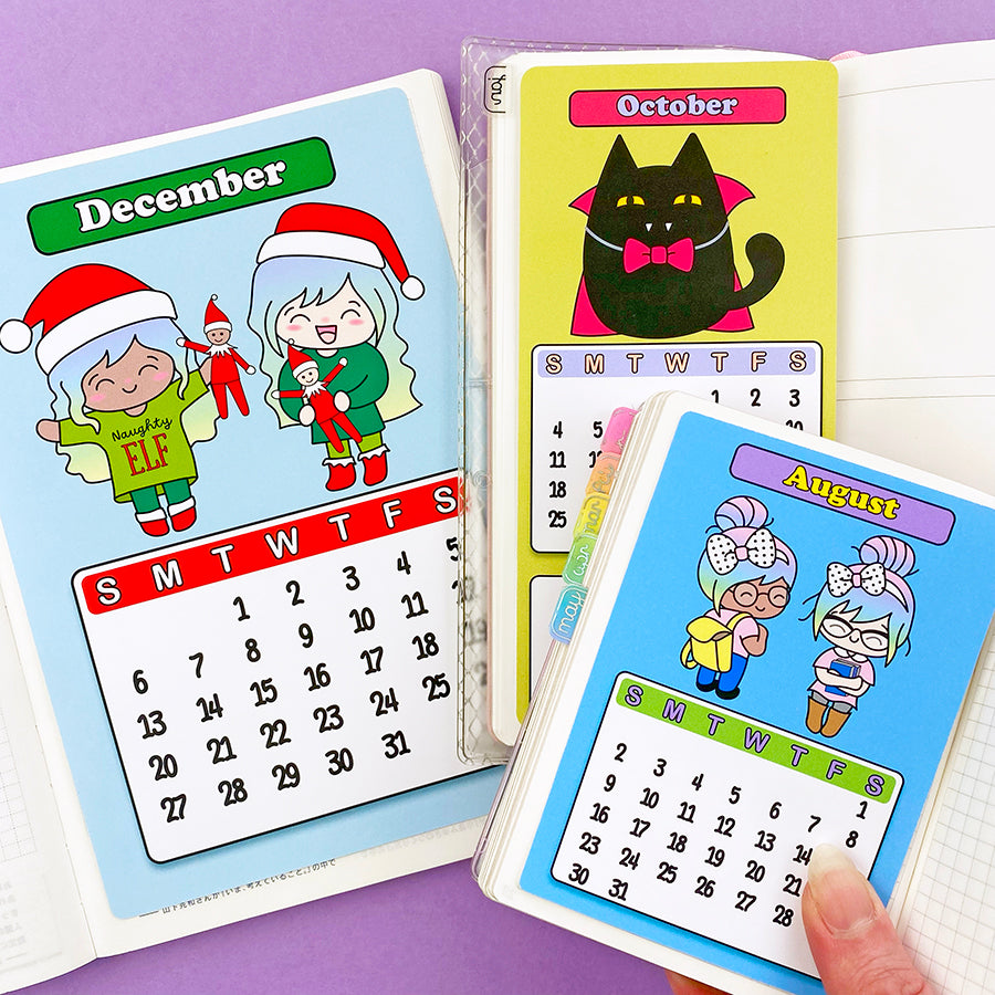 2026 October Calendar Jumbo Sticker - Sunday Start – Shine Sticker Studio