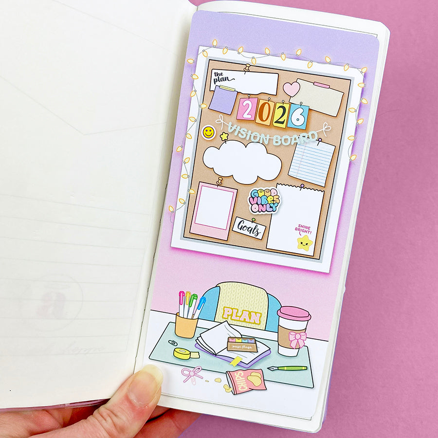 2026 Vision Board Jumbo Sticker – Shine Sticker Studio