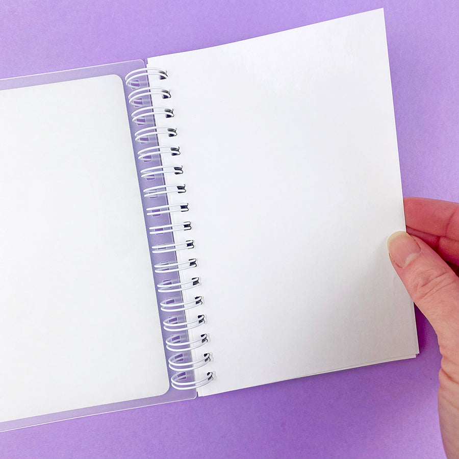 4x6 Composition Notebook Reusable Sticker Book – Shine Sticker Studio