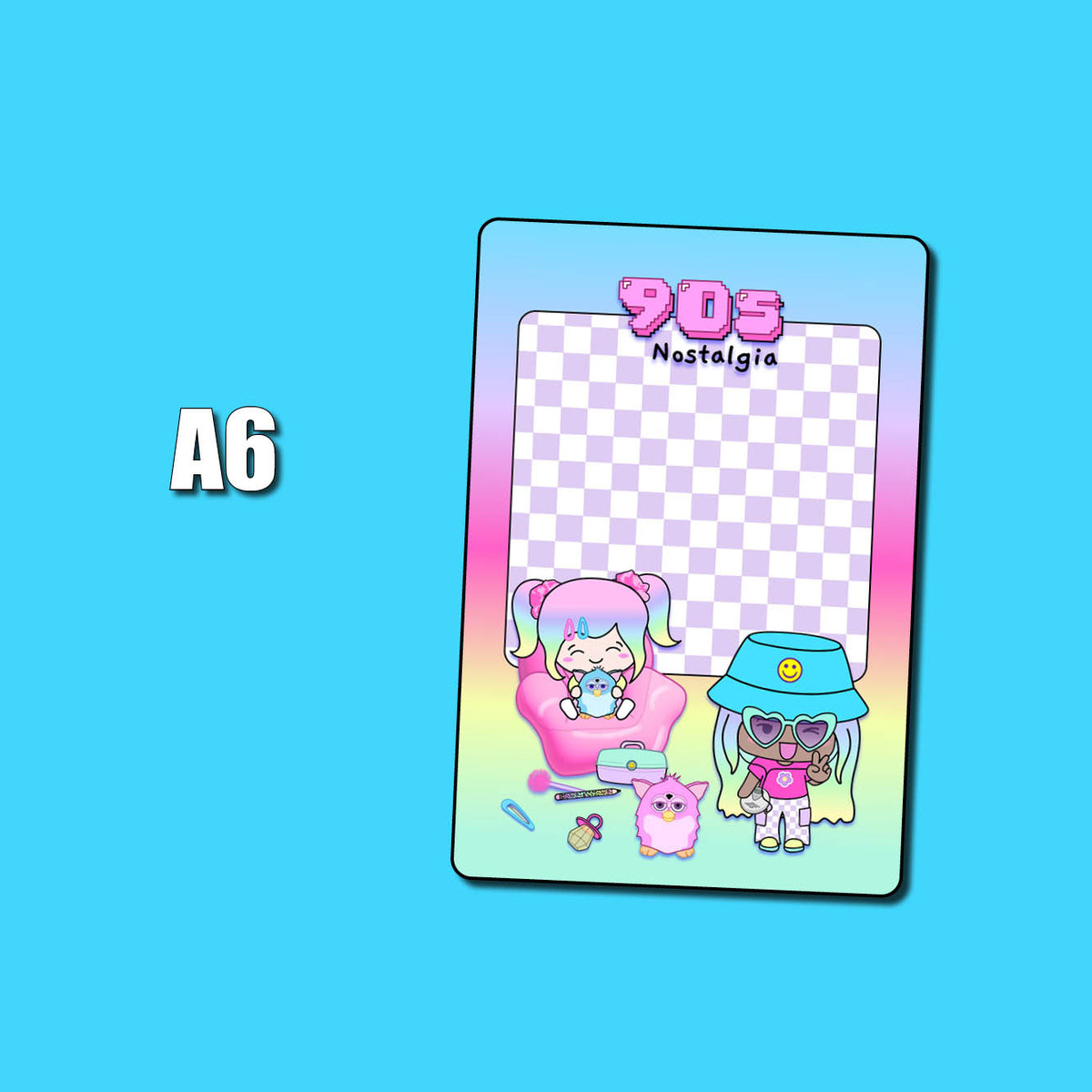 90s Nostalgia Jumbo Planner Sticker – Shine Sticker Studio