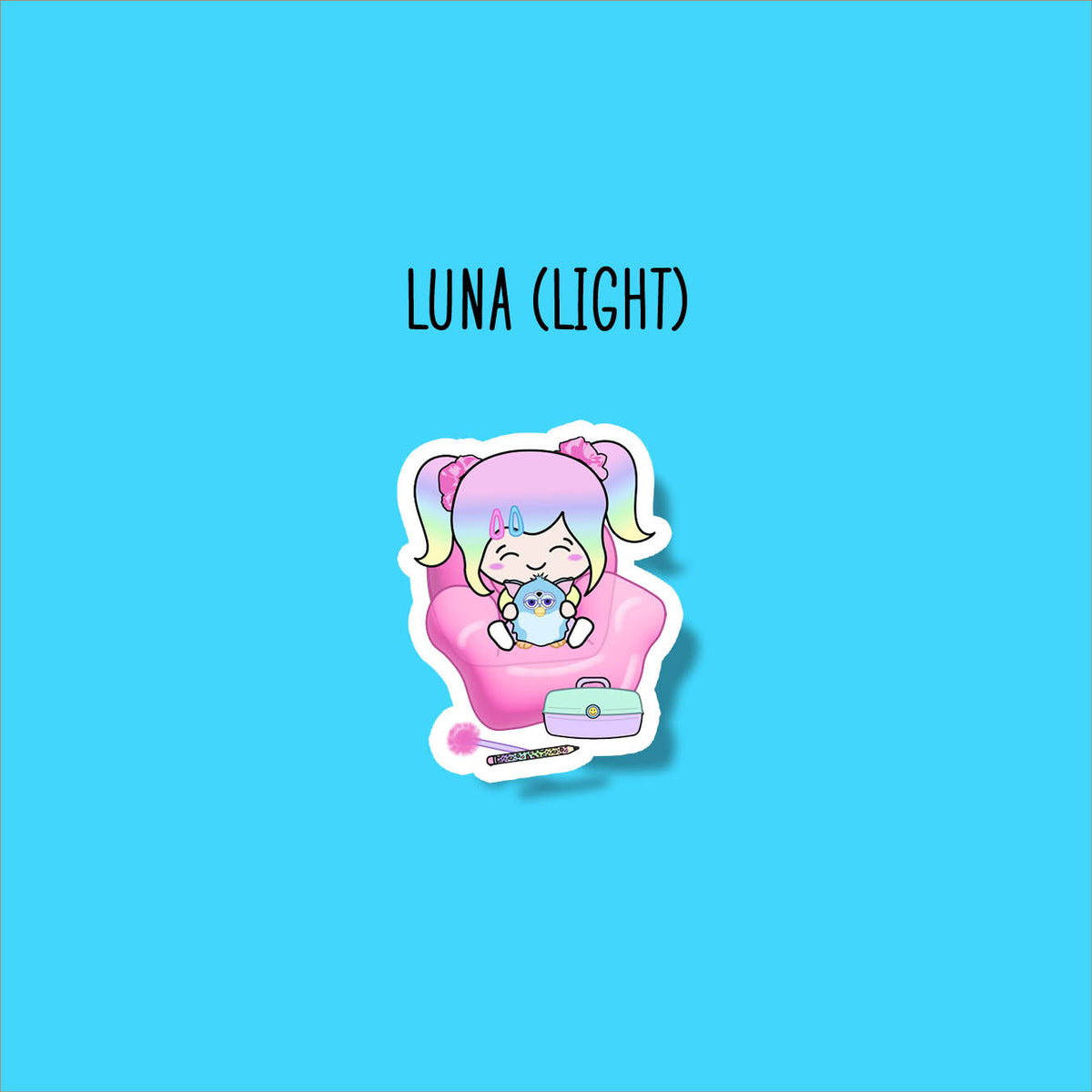 90s Nostalgia Sticker DIE CUT Collection – Shine Sticker Studio
