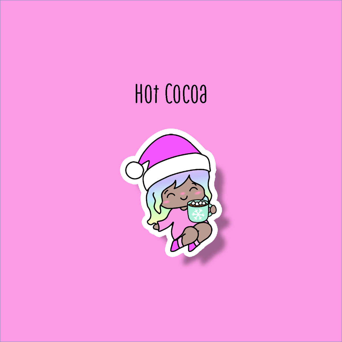 Cozy Christmas Sticker DIE CUT Collection – Shine Sticker Studio