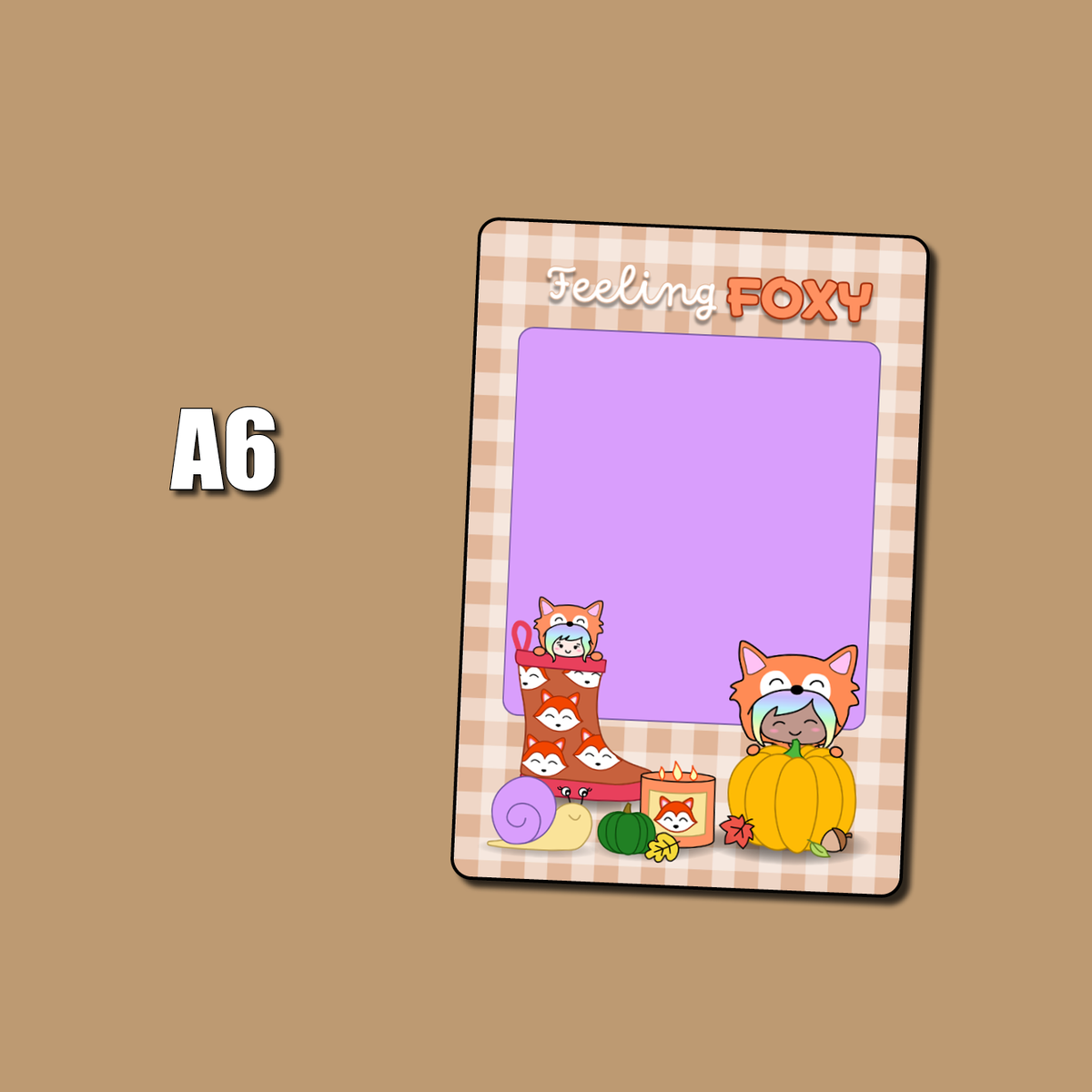 Feeling Foxy Jumbo Sticker – Shine Sticker Studio