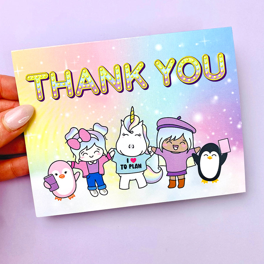 Shine Crew Thank You Cards