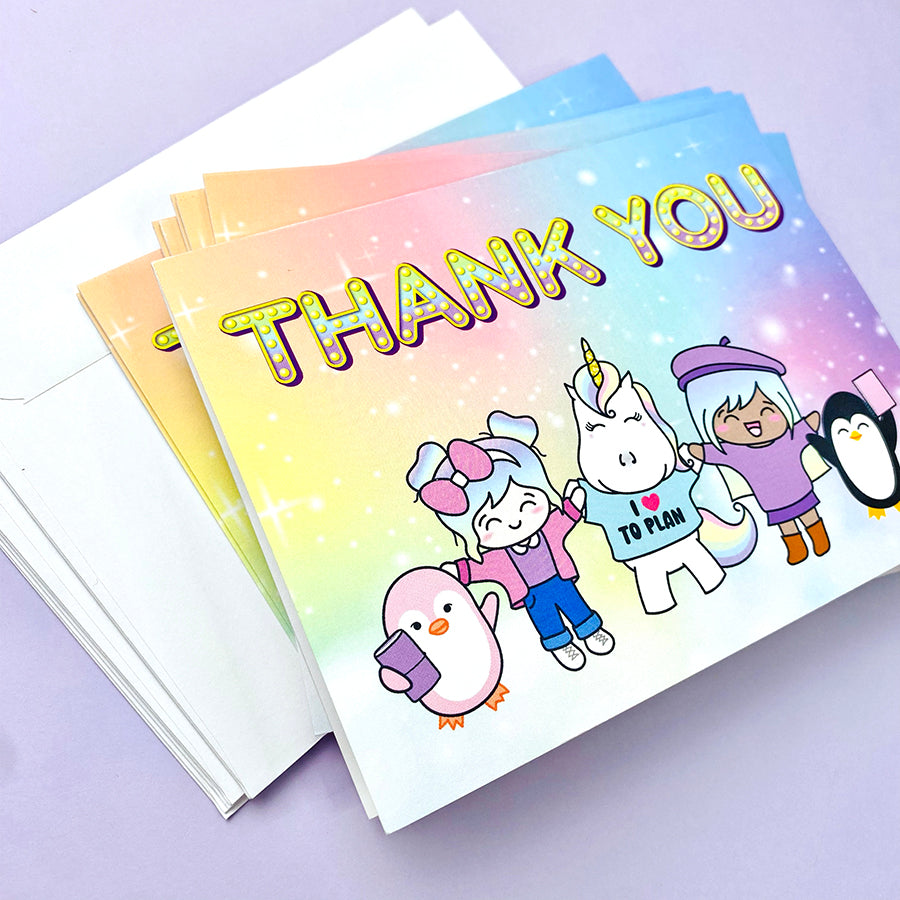 Shine Crew Thank You Cards
