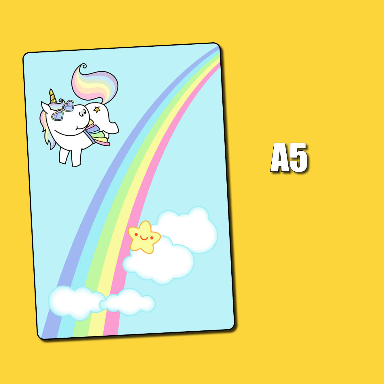 Star's Rainbow Jumbo Planner Sticker – Shine Sticker Studio