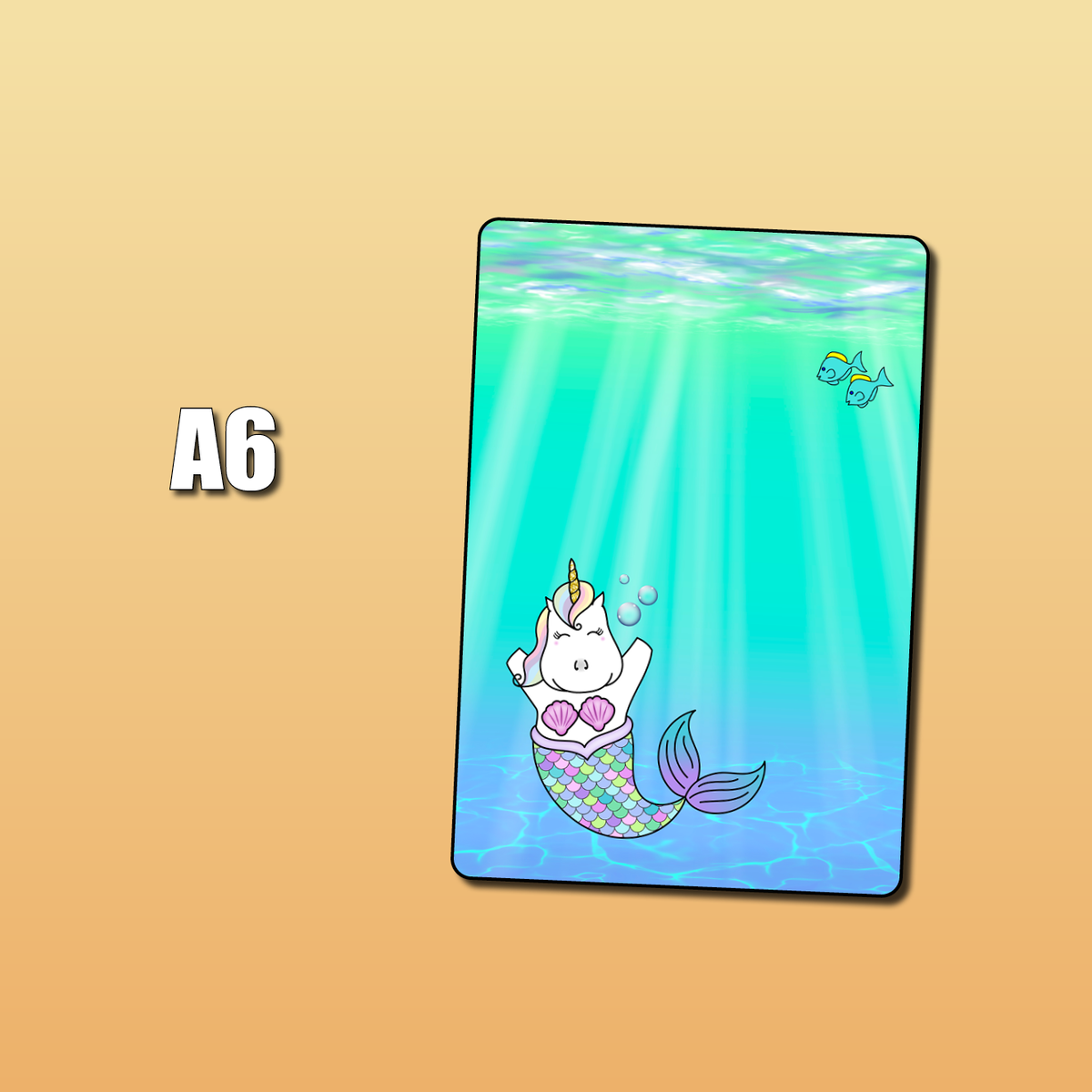 Mermicorn Jumbo Sticker – Shine Sticker Studio