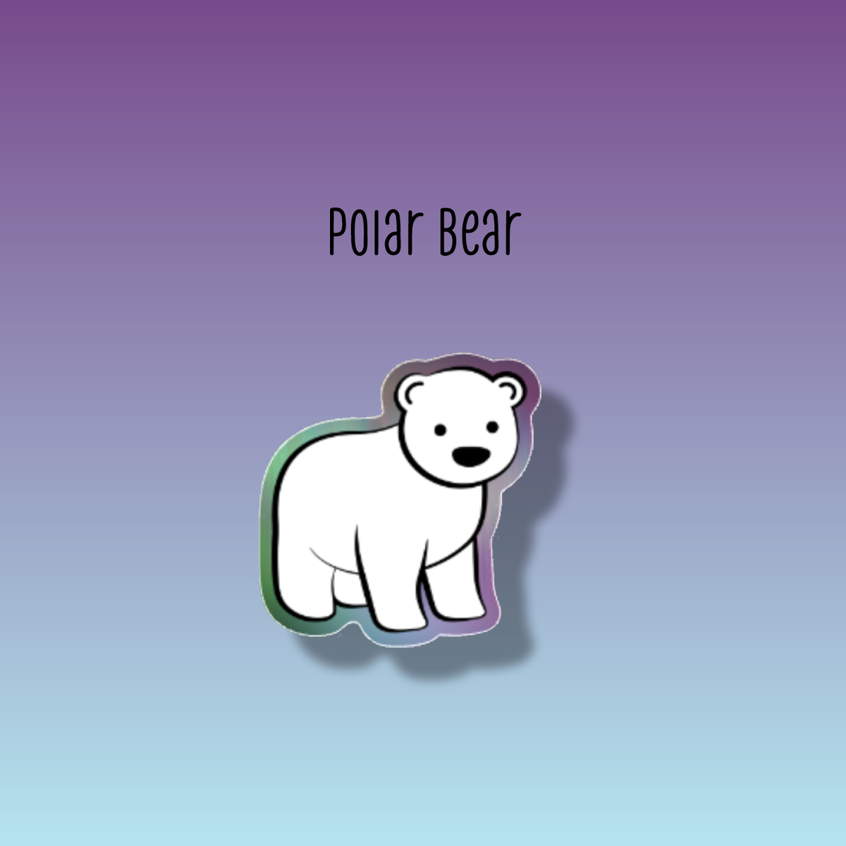 Polar Nights Sticker DIE CUT Collection – Shine Sticker Studio