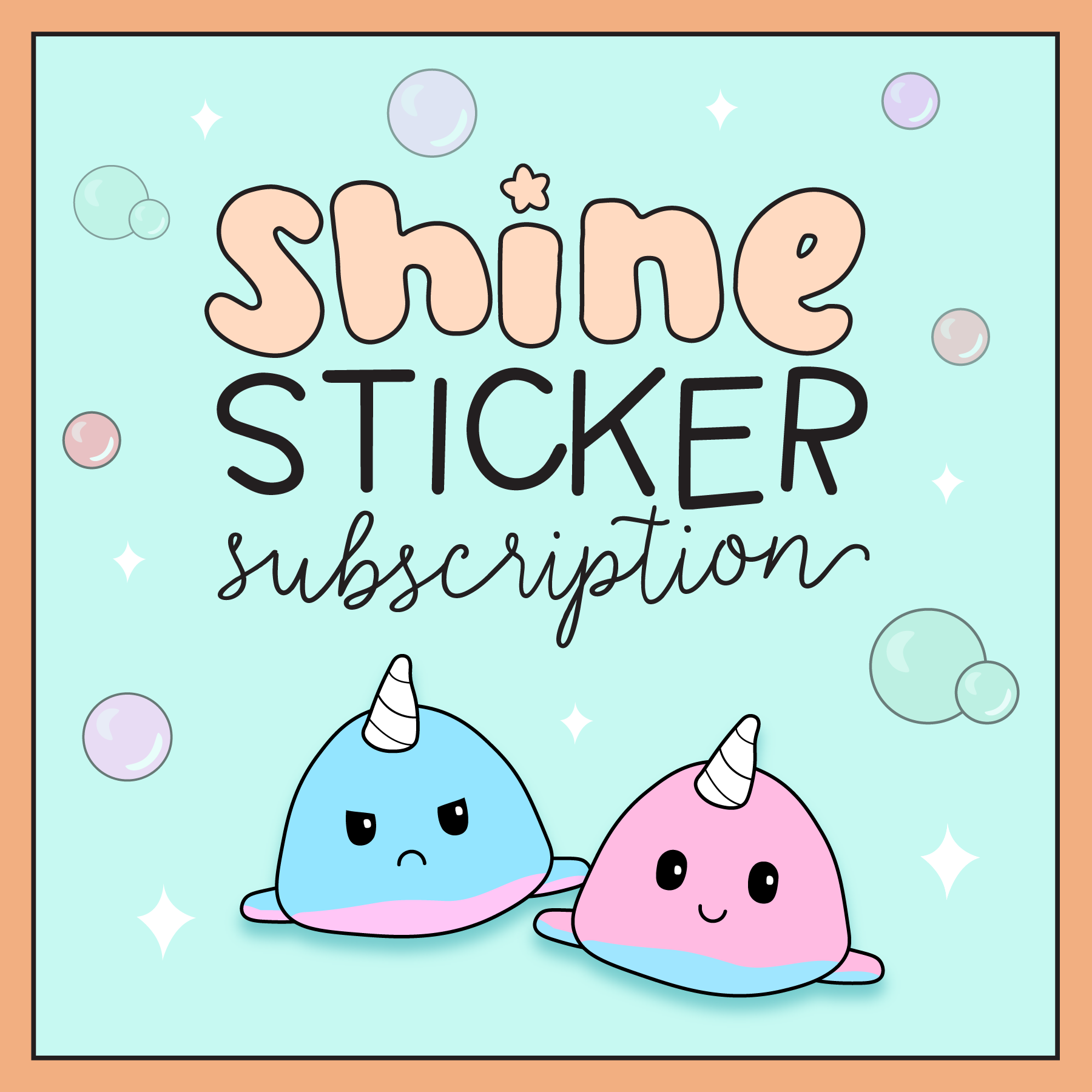 Shine Sticker Subscription – Shine Sticker Studio