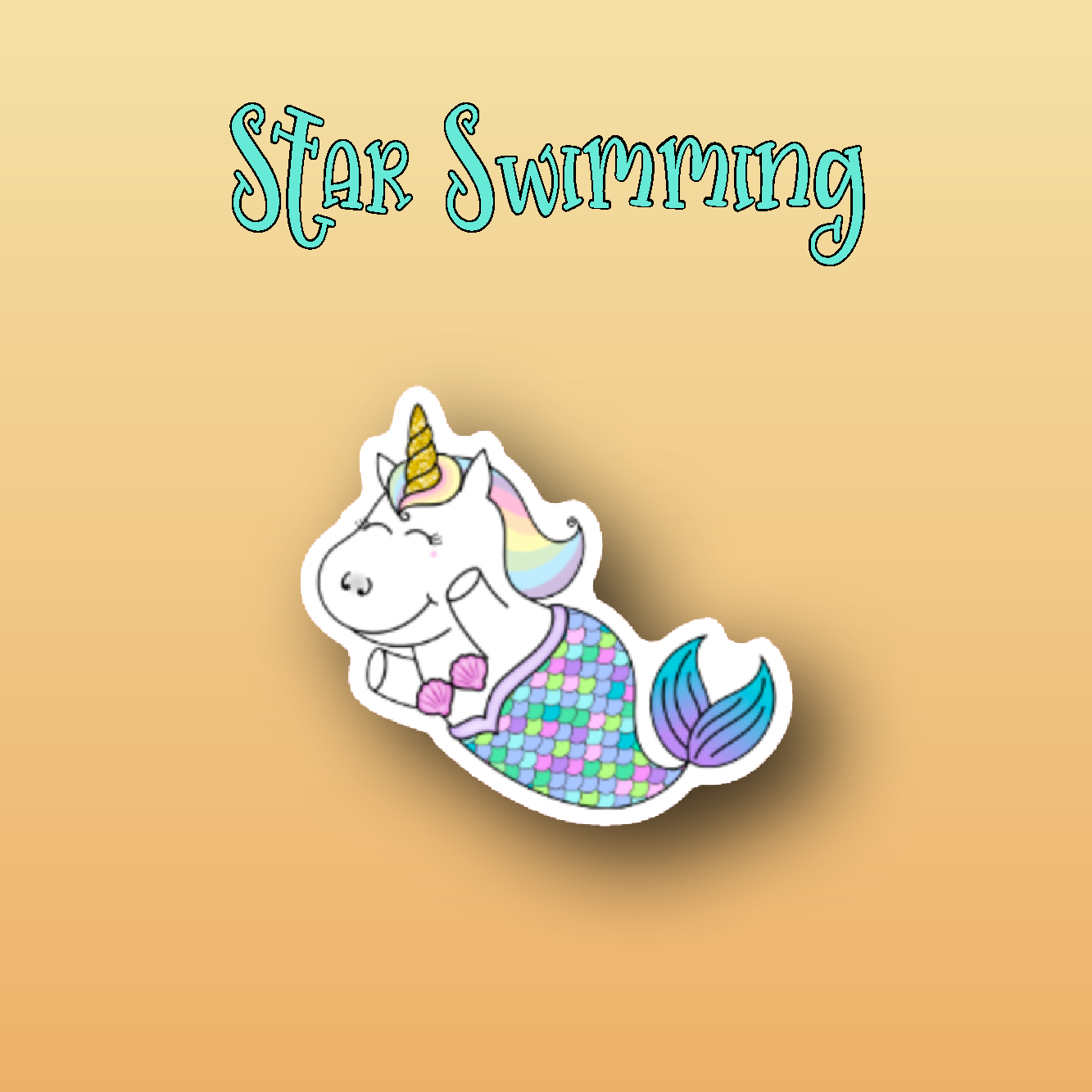 Mermicorn Sticker DIE CUT Collection – Shine Sticker Studio