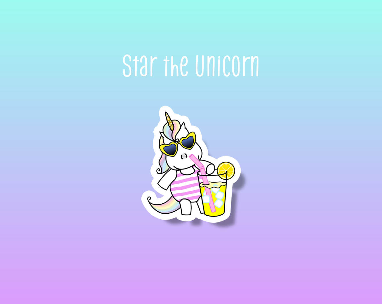 Hello Summer Sticker DIE CUT Collection – Shine Sticker Studio