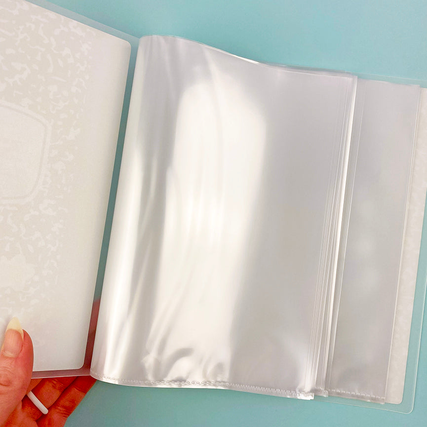 Composition Notebook 5.5" x 7.75" Planner Sticker Album – Shine Sticker ...