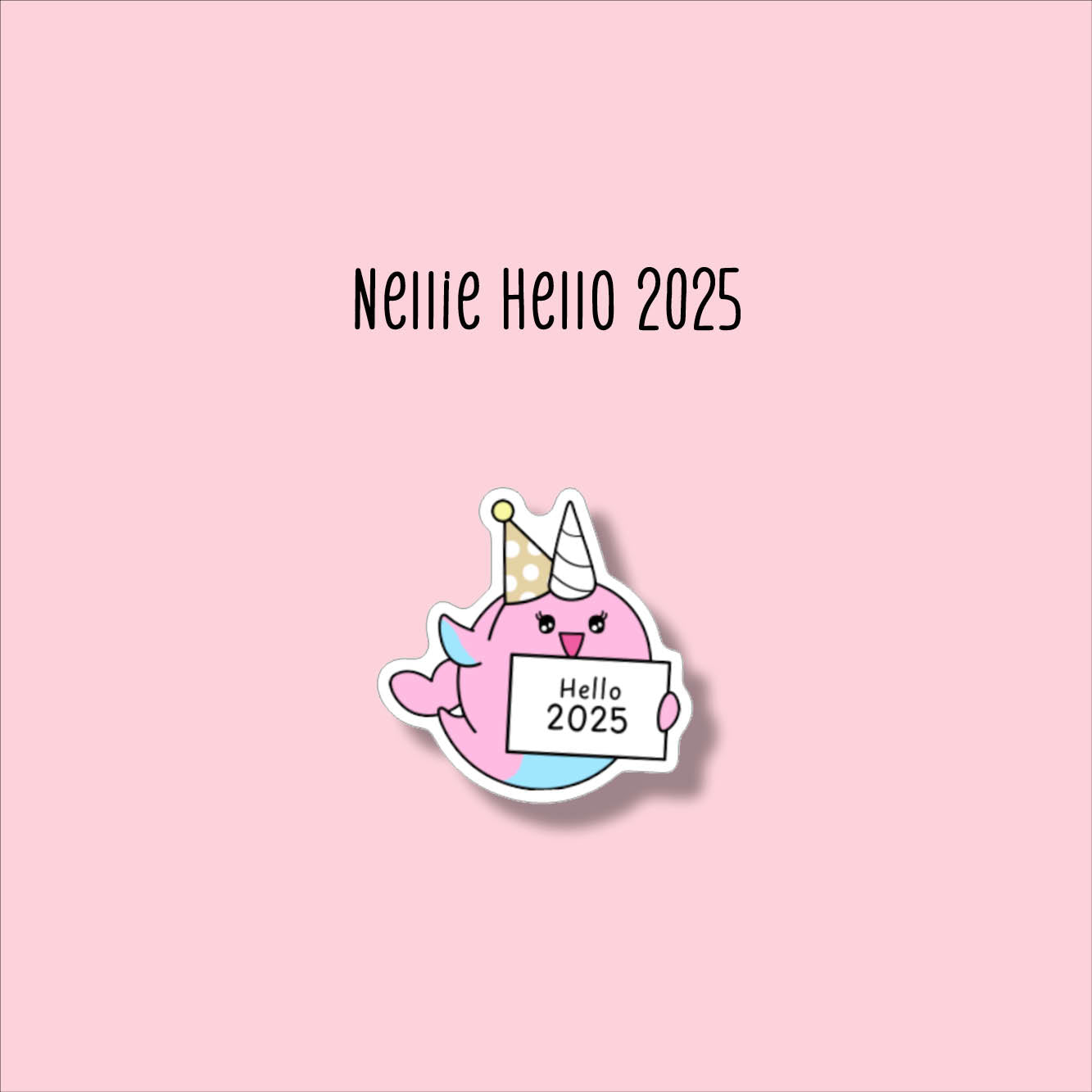 CLEARANCE New Year's 2025 Sticker DIE CUT Collection – Shine Sticker Studio