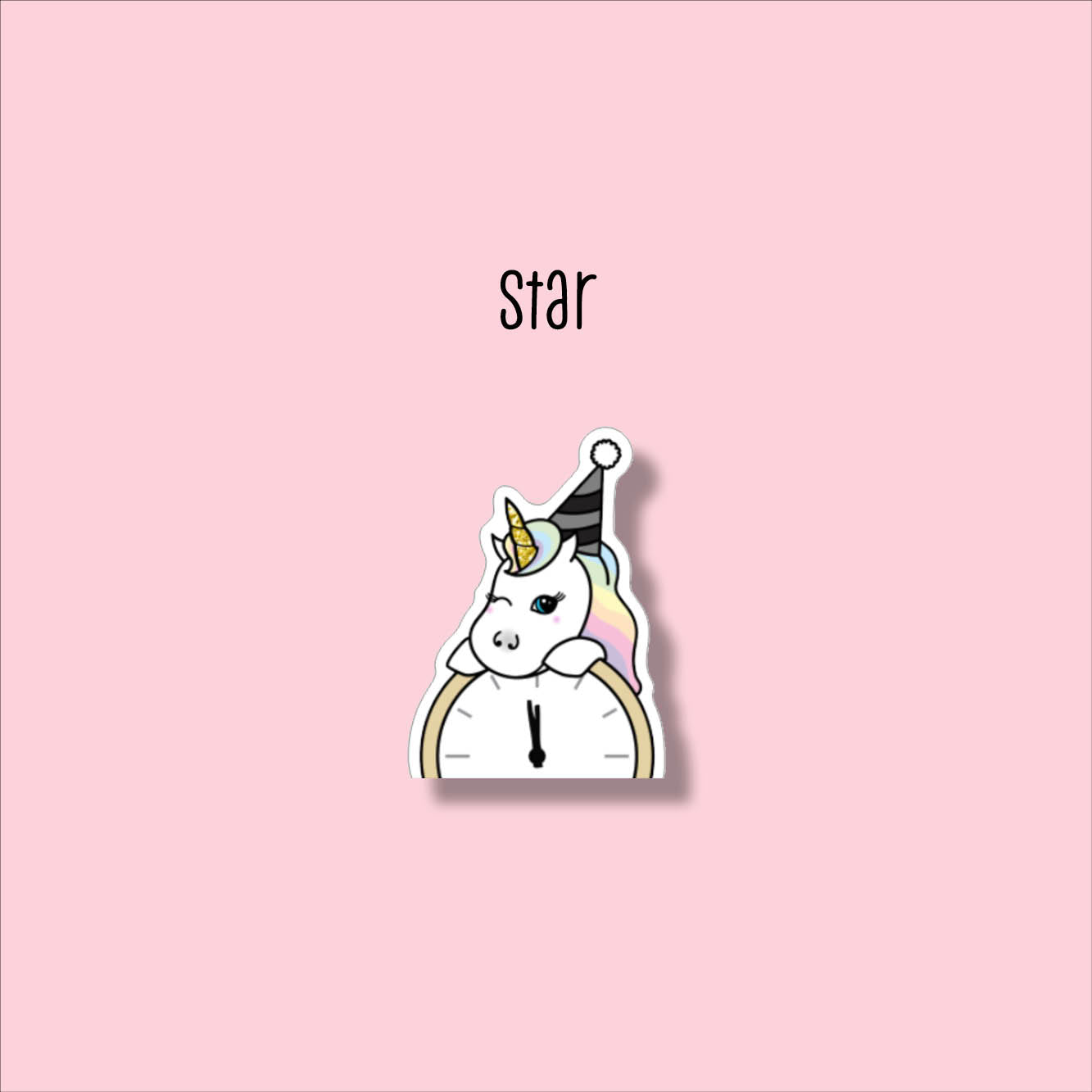 CLEARANCE New Year's 2025 Sticker DIE CUT Collection – Shine Sticker Studio