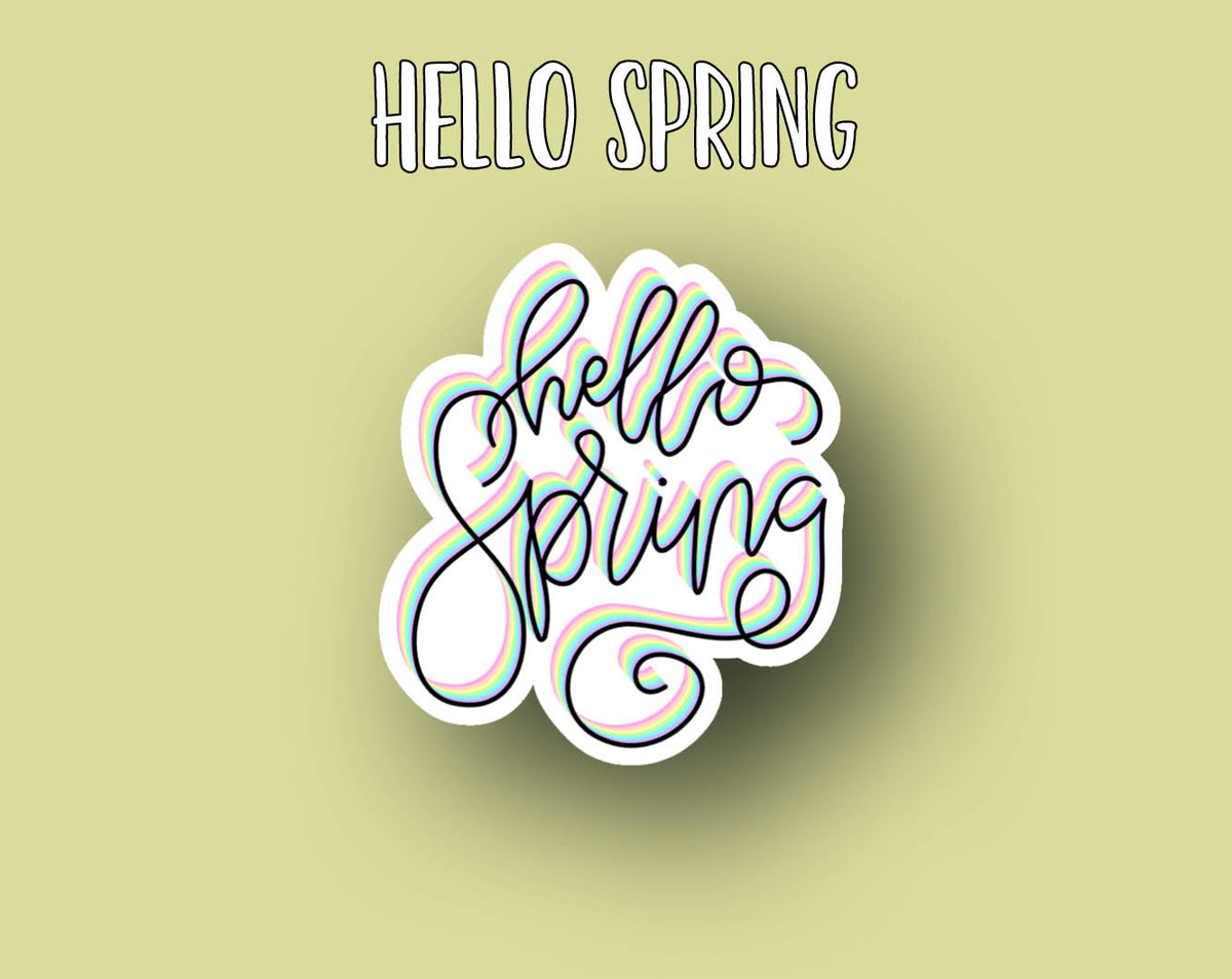 Springtime - Sticker DIE CUT Collection – Shine Sticker Studio