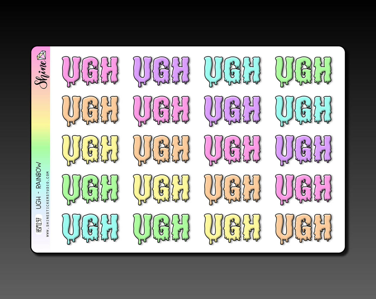 UGH Deco Stickers – Shine Sticker Studio