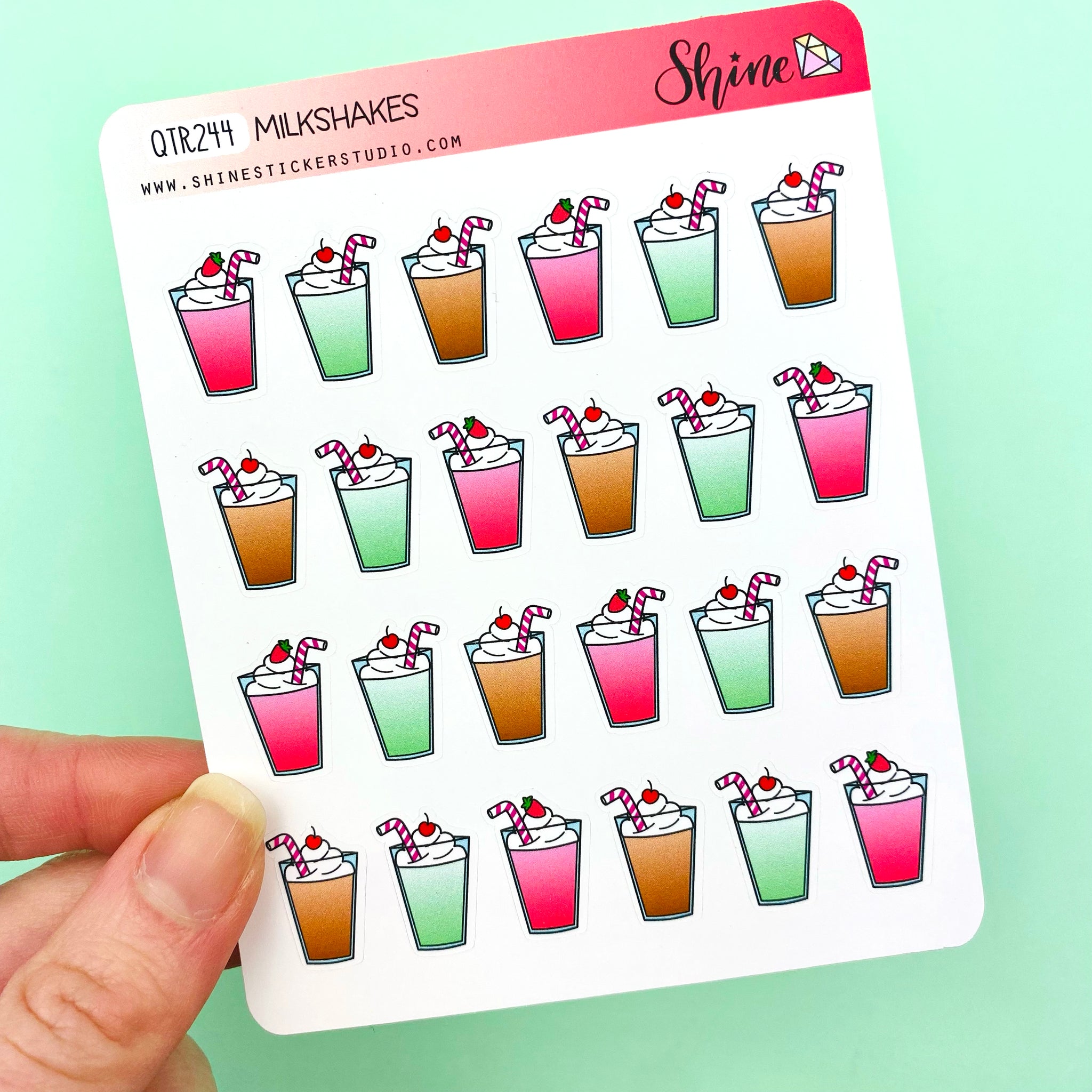 Milkshake Stickers