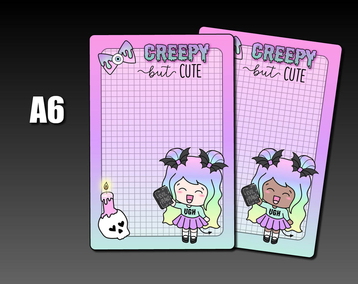 Pastel Goth Luna Jumbo Sticker – Shine Sticker Studio